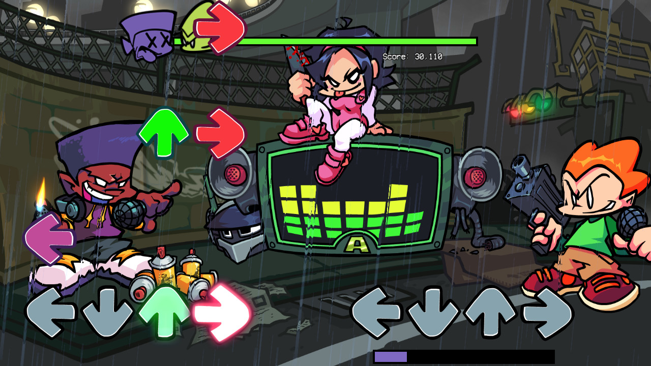 Time Bar [V-Slice Mod] Mod for Friday Night Funkin' | FNF Mods