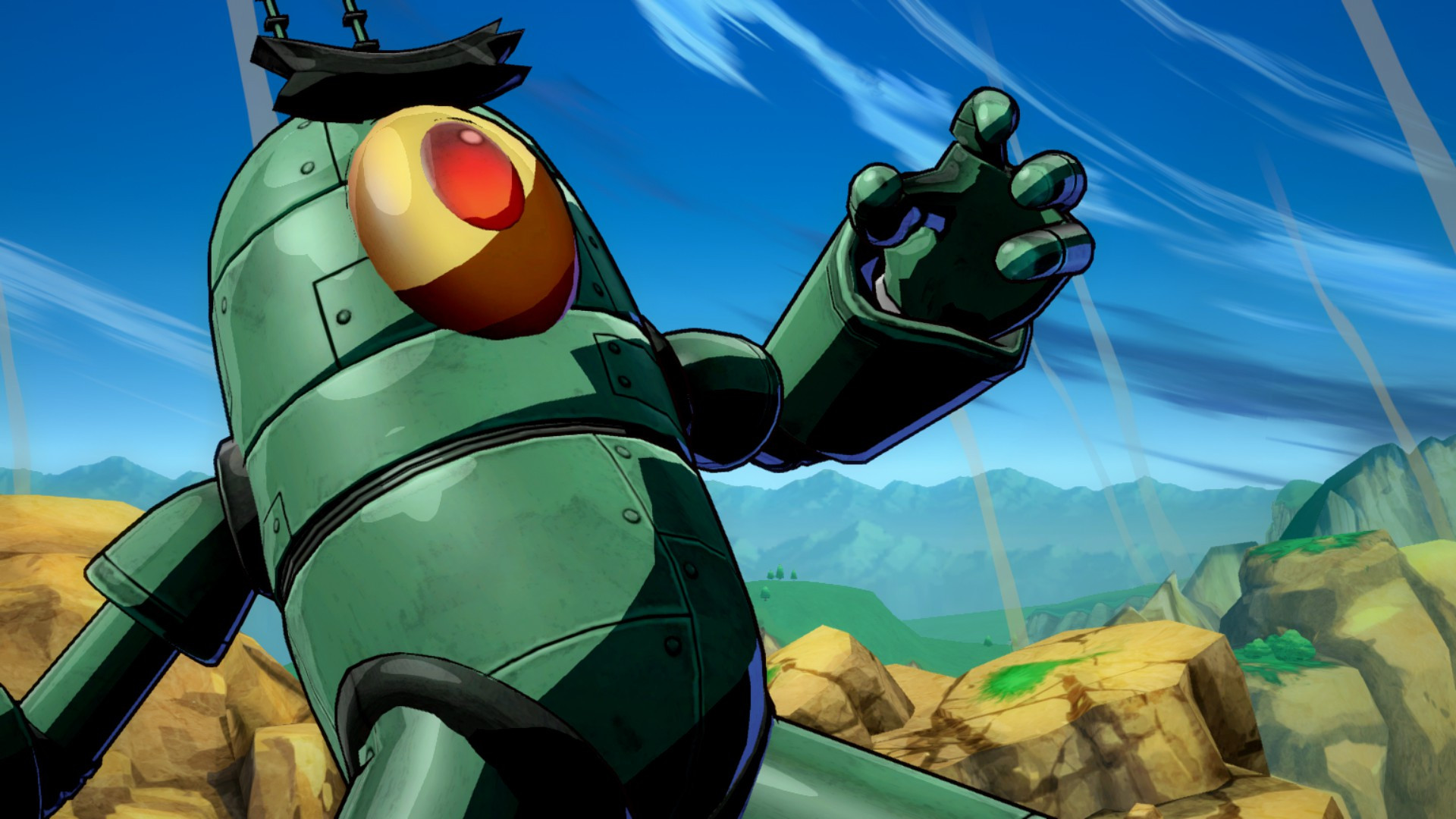 Mecha Plankton over Perfect Cell Mod for Dragon Ball FighterZ | DB:FZ Mods