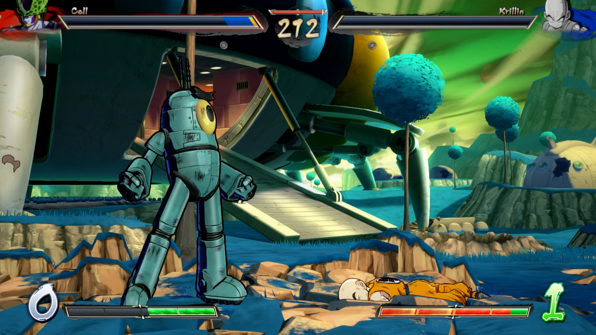 Mecha Plankton over Perfect Cell Mod for Dragon Ball FighterZ | DB:FZ Mods