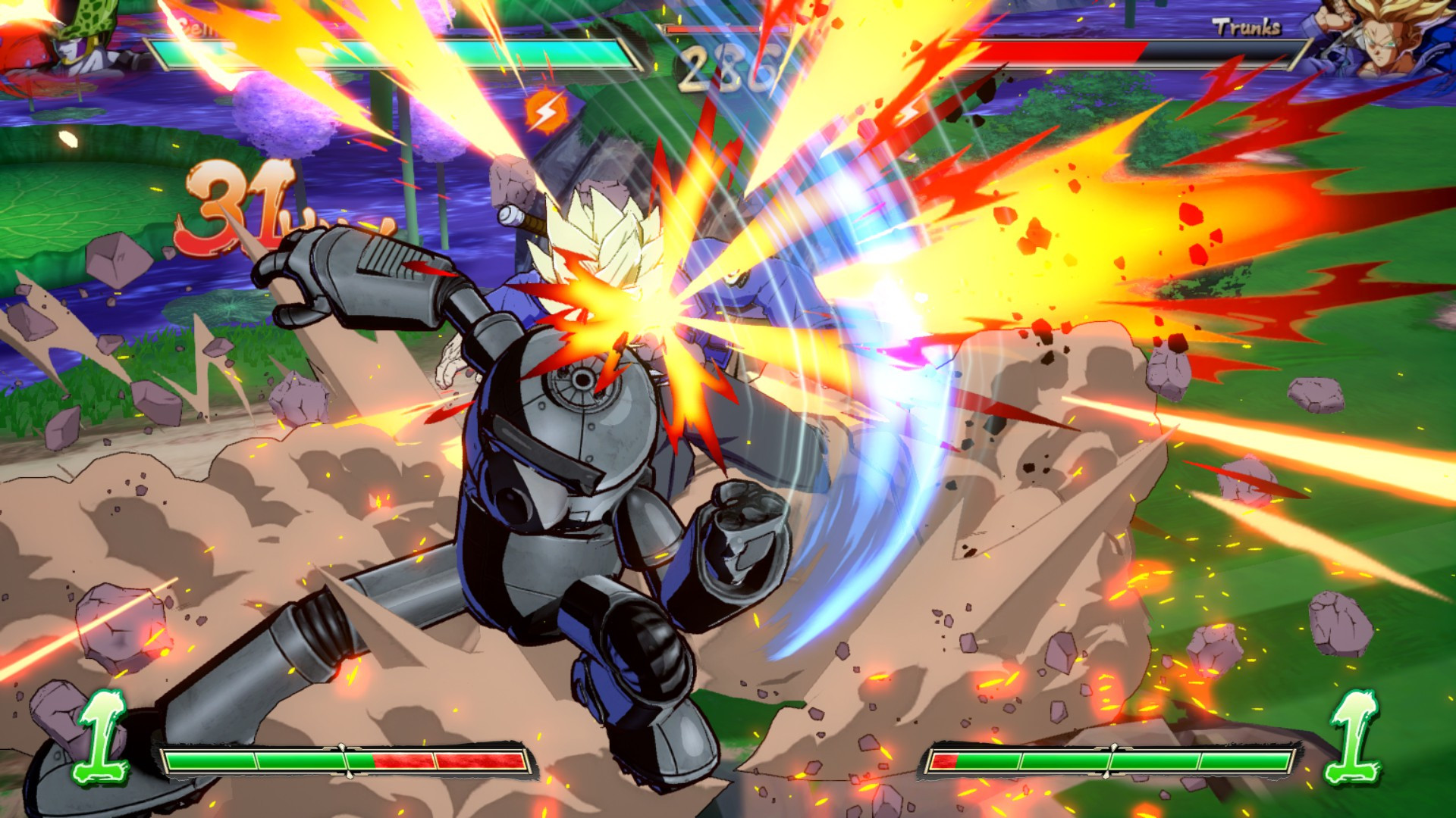 Mecha Plankton over Perfect Cell Mod for Dragon Ball FighterZ | DB:FZ Mods