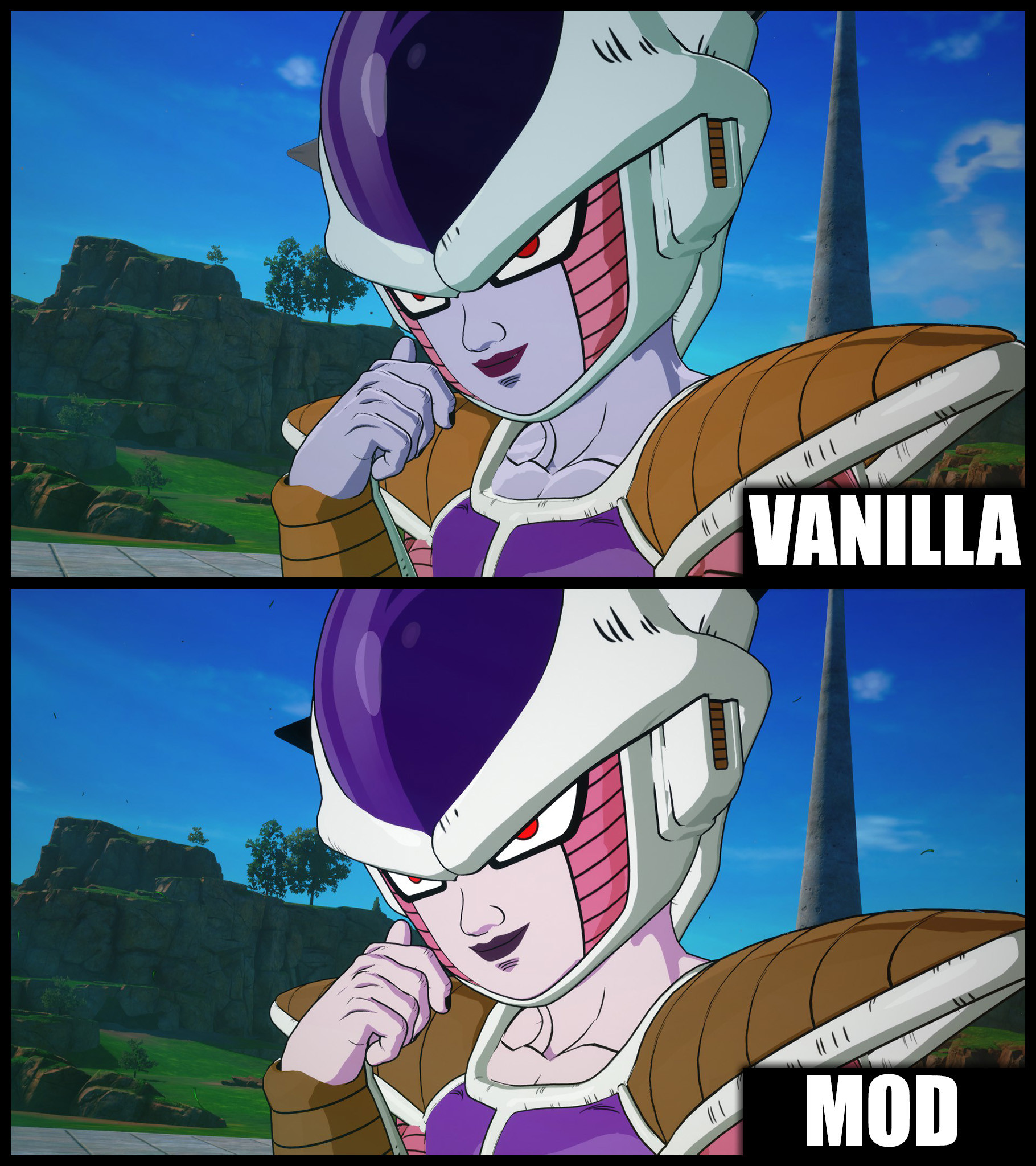 Freeza (Z) - Color Corrected [Replacer] Mod for Dragon Ball: Sparking ...