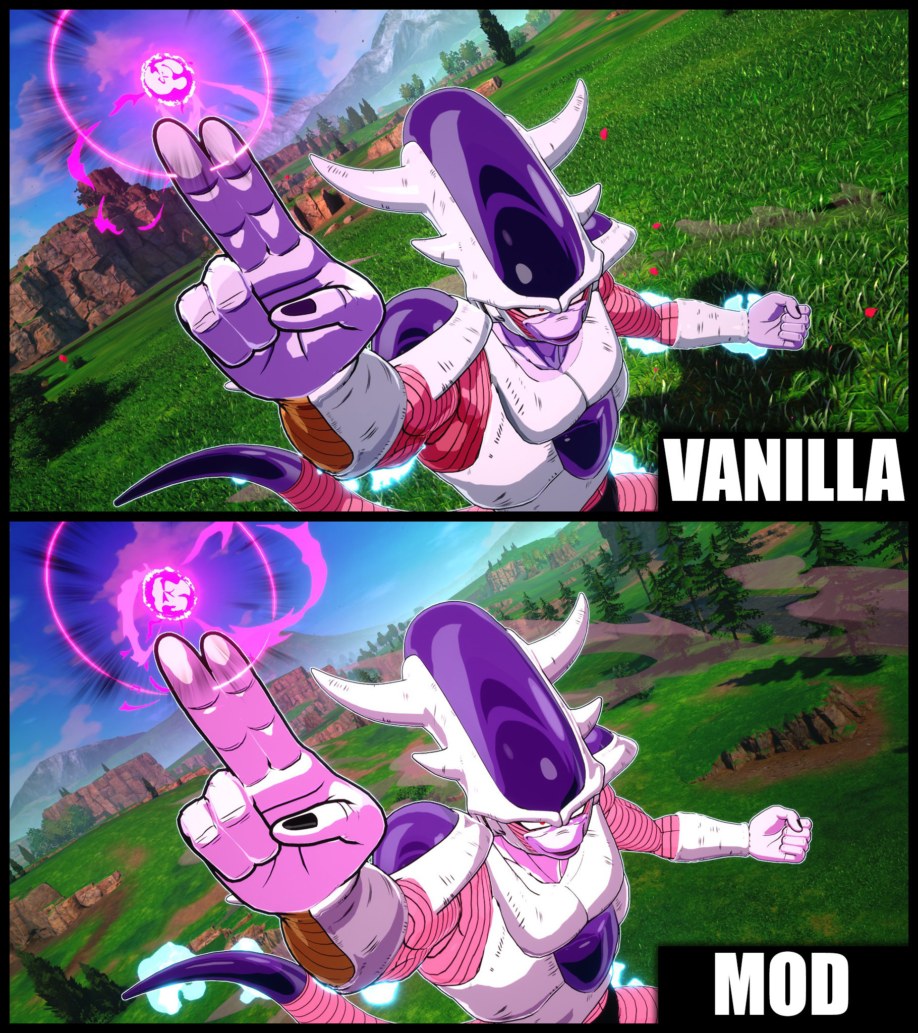 Freeza (Z) - Color Corrected [Replacer] Mod for Dragon Ball: Sparking ...