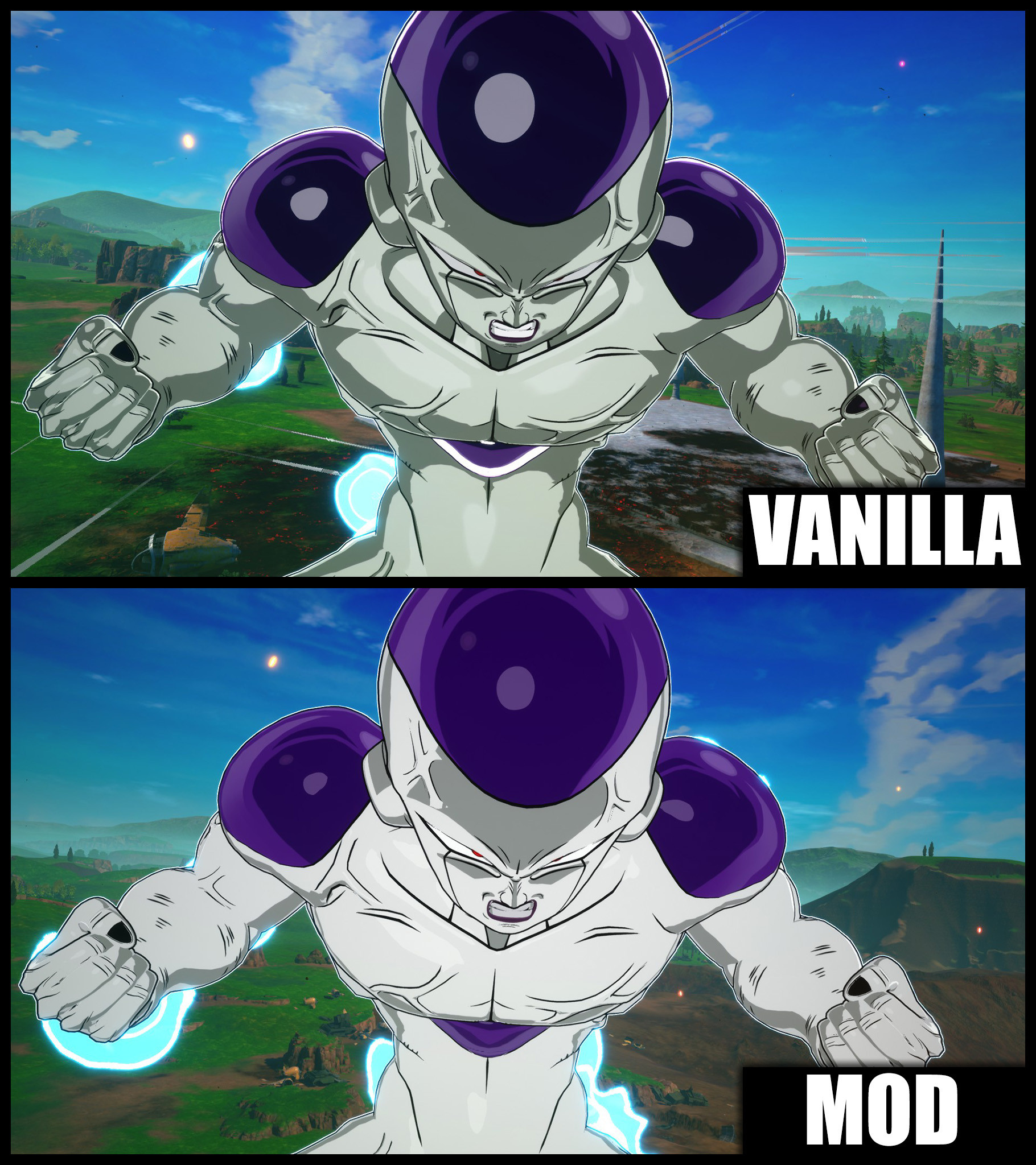 Freeza (Z) - Color Corrected [Replacer] Mod for Dragon Ball: Sparking ...