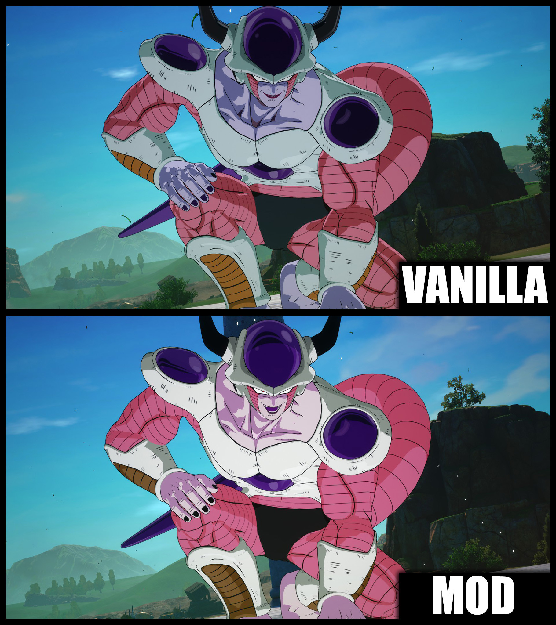 Freeza (Z) - Color Corrected [Replacer] Mod for Dragon Ball: Sparking ...