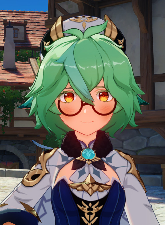 Assistant of Wonders-Sucrose REWORK + blend file Mod for Genshin Impact ...