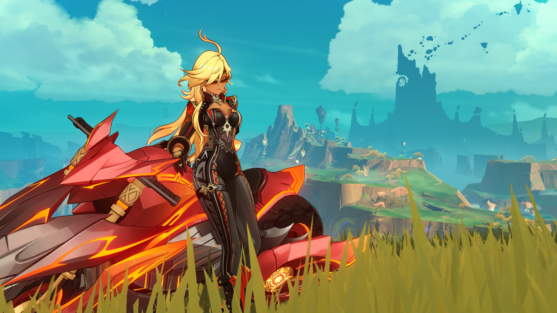 Haborym - Mavuika design retouches + new outfit Mod for Genshin Impact ...