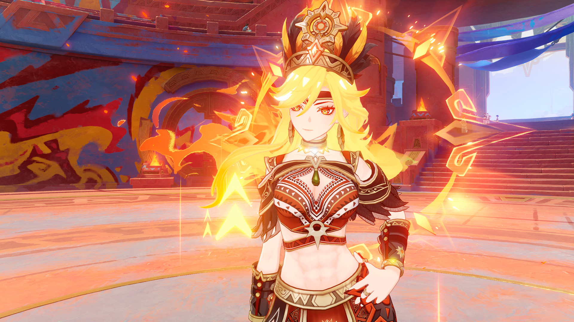 Haborym - Mavuika design retouches + new outfit Mod for Genshin Impact ...