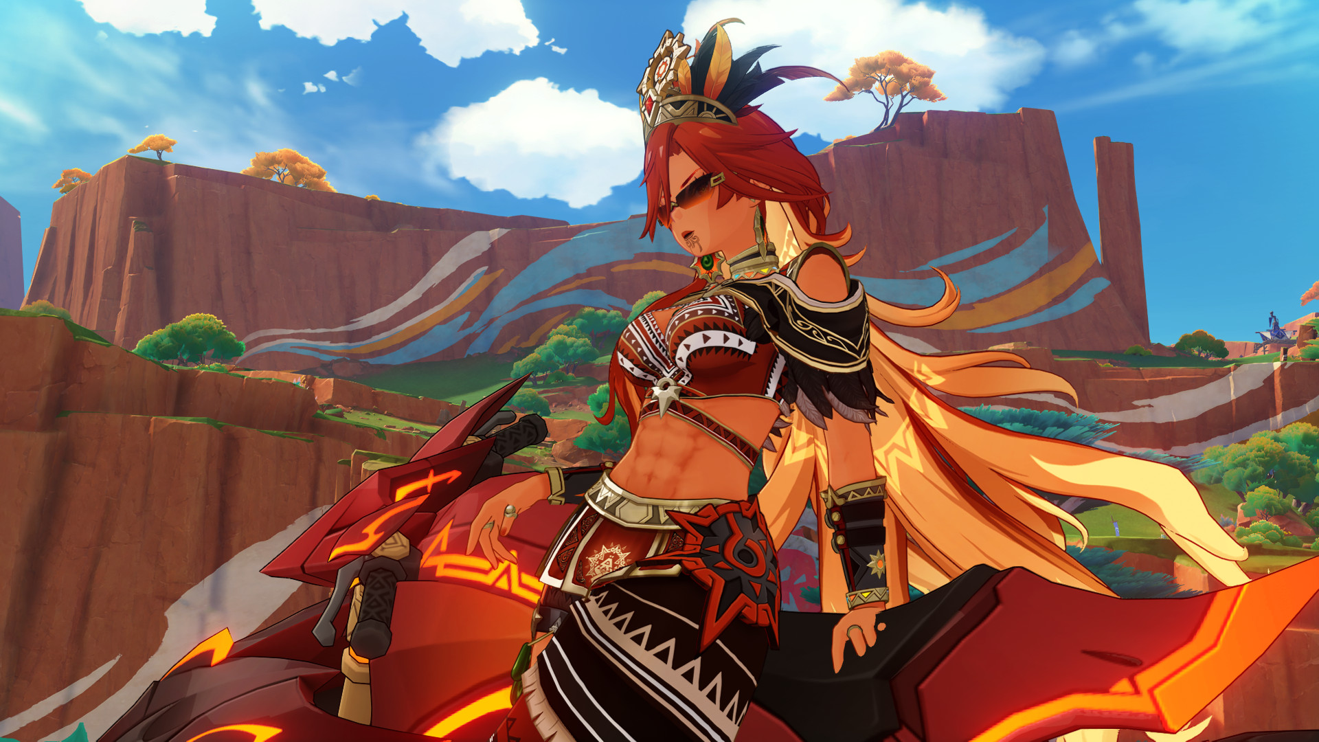 Haborym - Mavuika design retouches + new outfit Mod for Genshin Impact ...