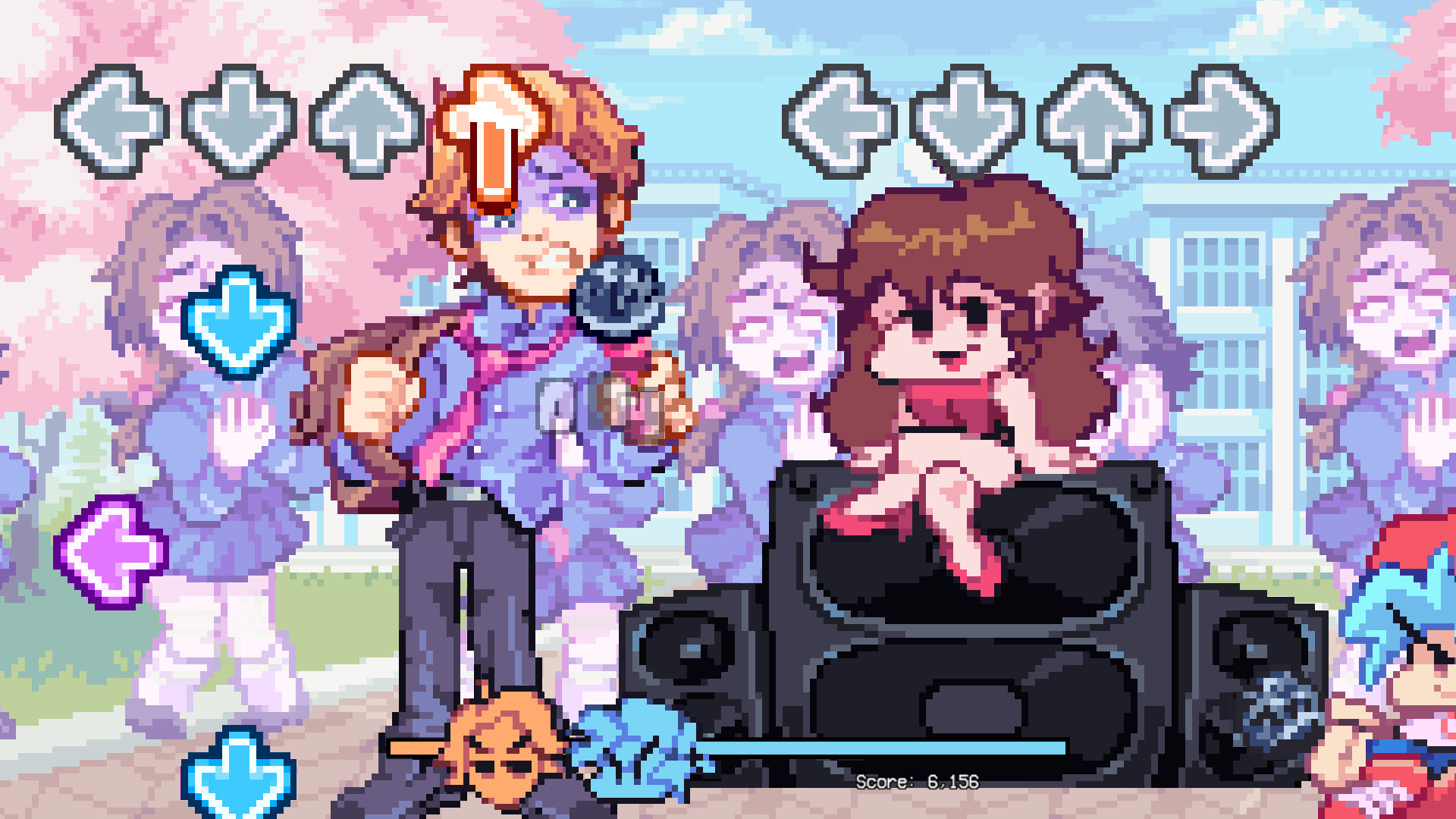 Health Bar + [V-Slice] Mod for Friday Night Funkin' | FNF Mods