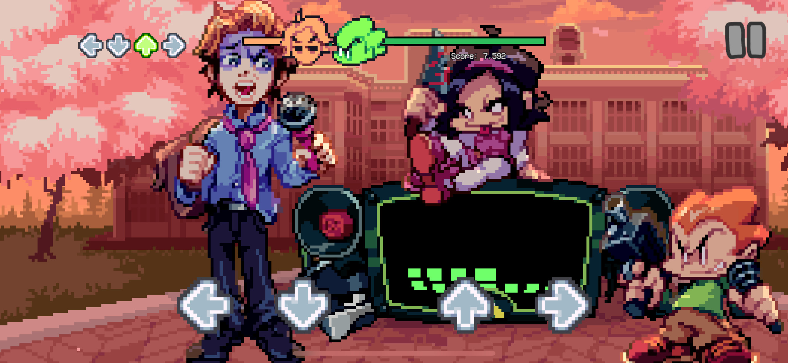 Health Bar + [V-Slice] Mod for Friday Night Funkin' | FNF Mods