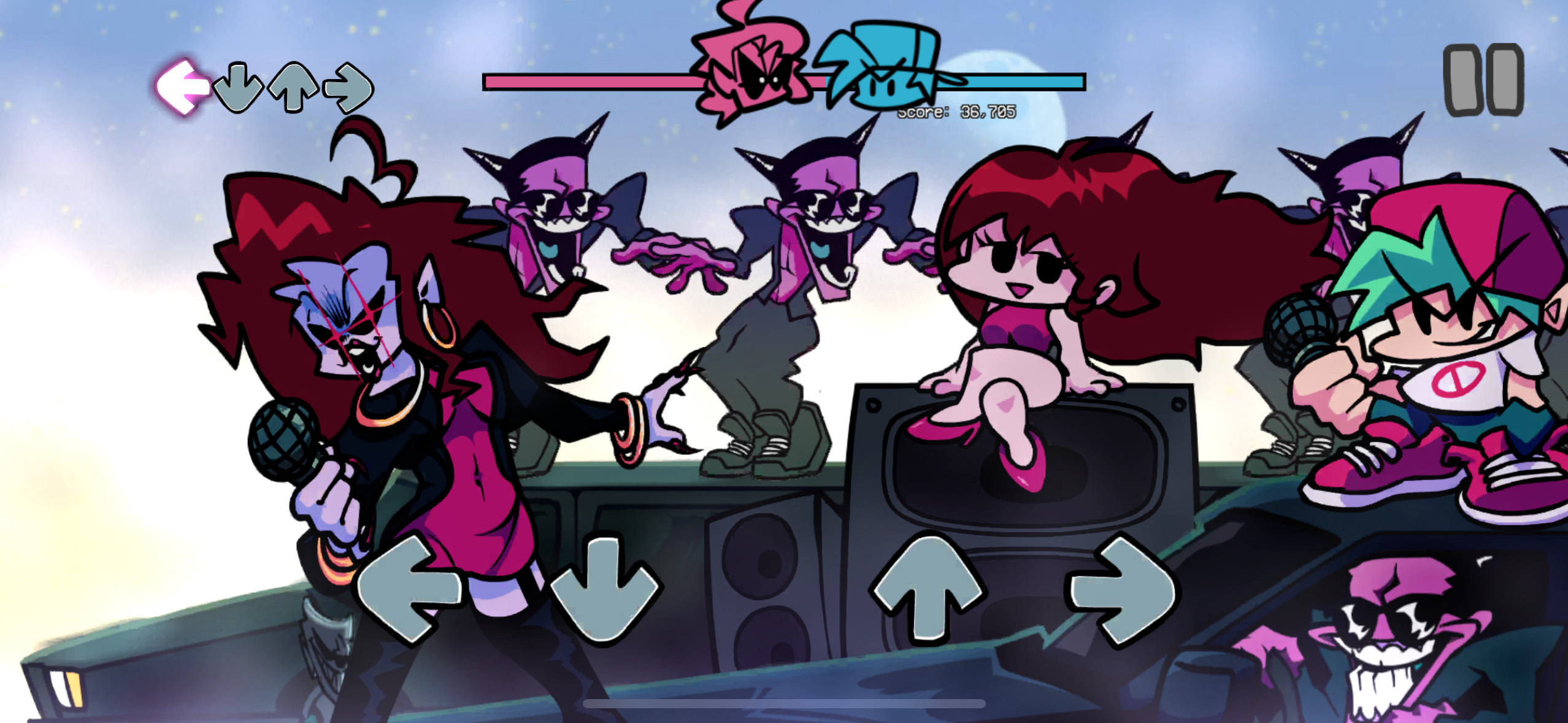 Health Bar + [V-Slice] Mod for Friday Night Funkin' | FNF Mods