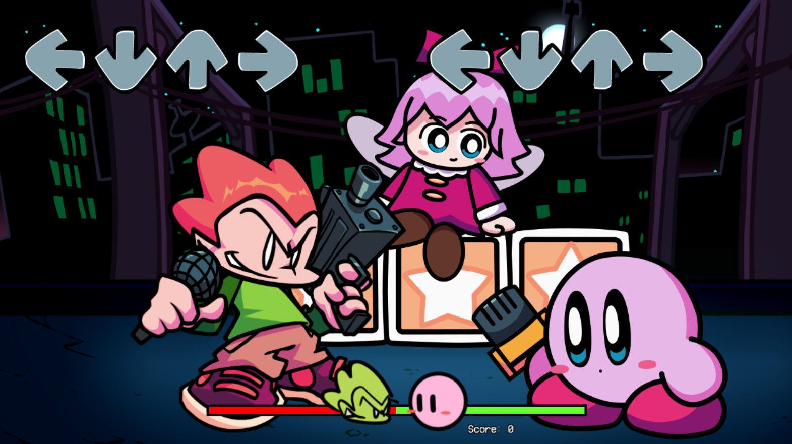 Kirby Skin Pack Mod for Friday Night Funkin' | FNF Mods