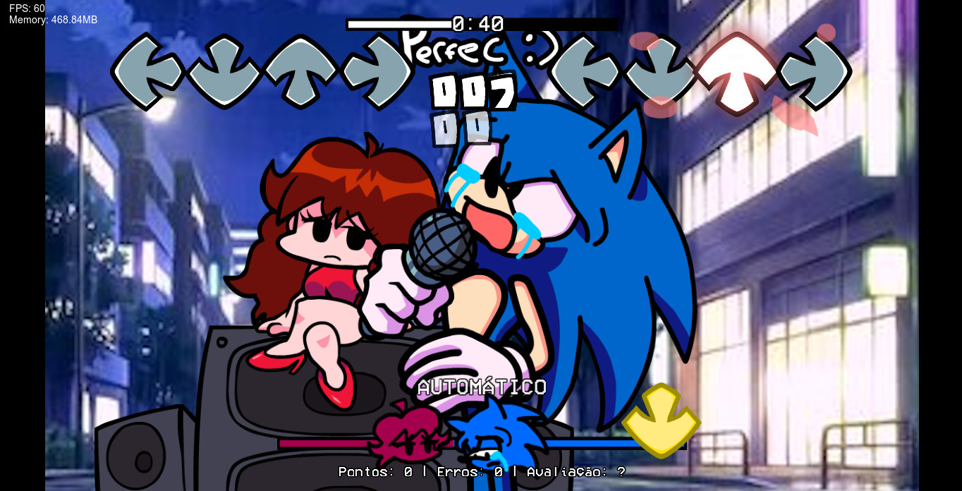 Playable Sad Sonic Remake + FLA Mod for Friday Night Funkin' | FNF Mods