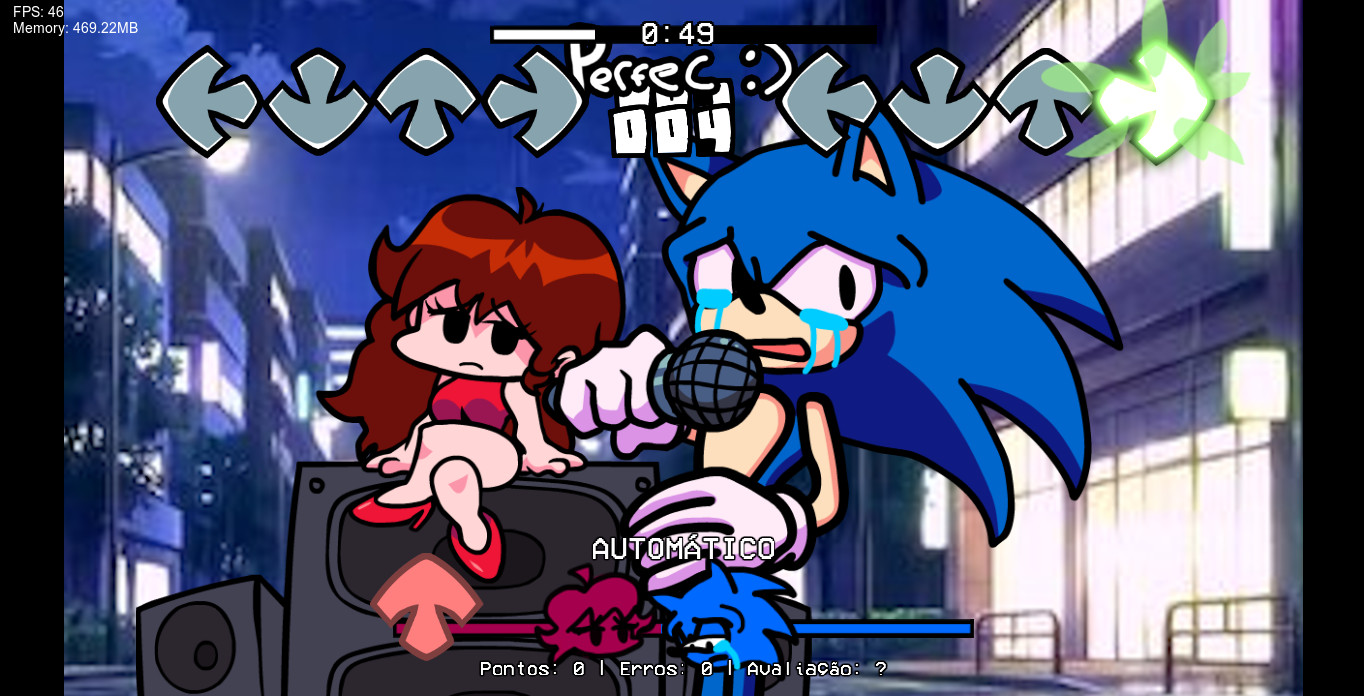 Playable Sad Sonic Remake + FLA Mod for Friday Night Funkin' | FNF Mods