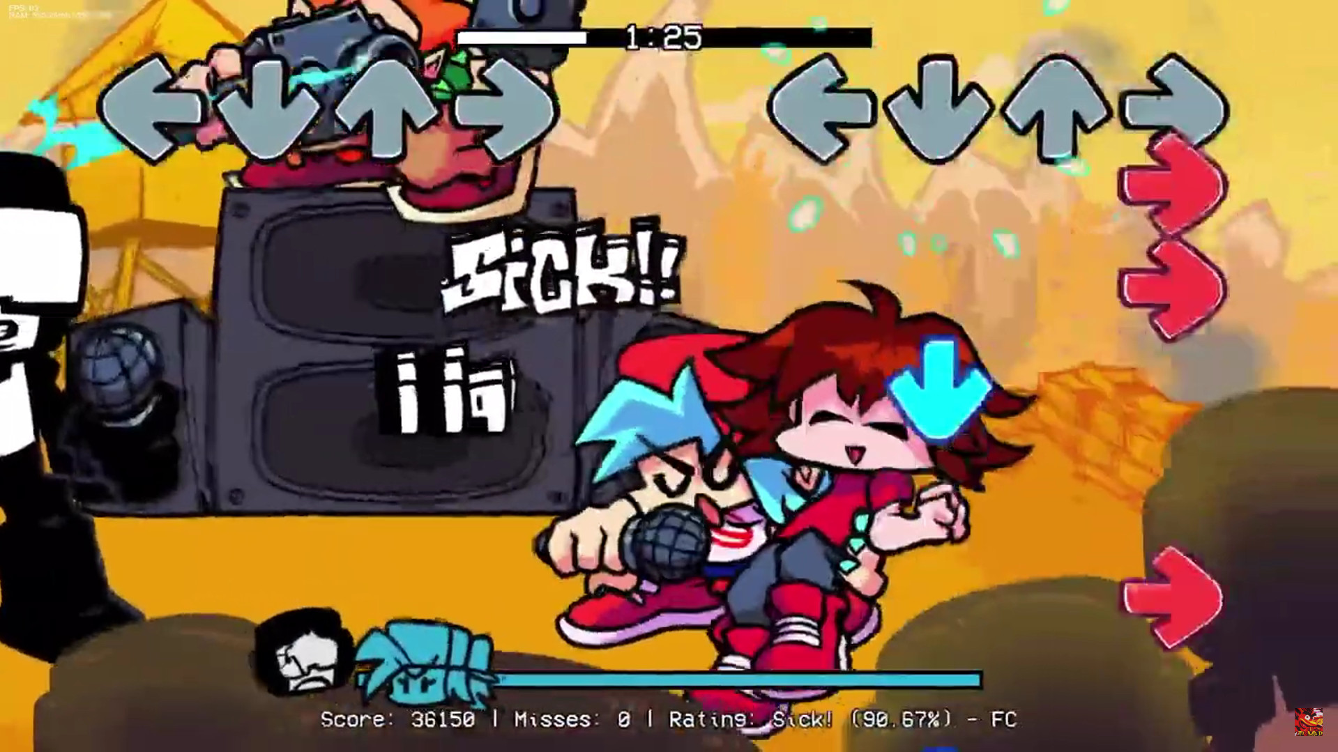 Genderswapped BF and GF on week 7! (P-Slice) Mod for Friday Night ...