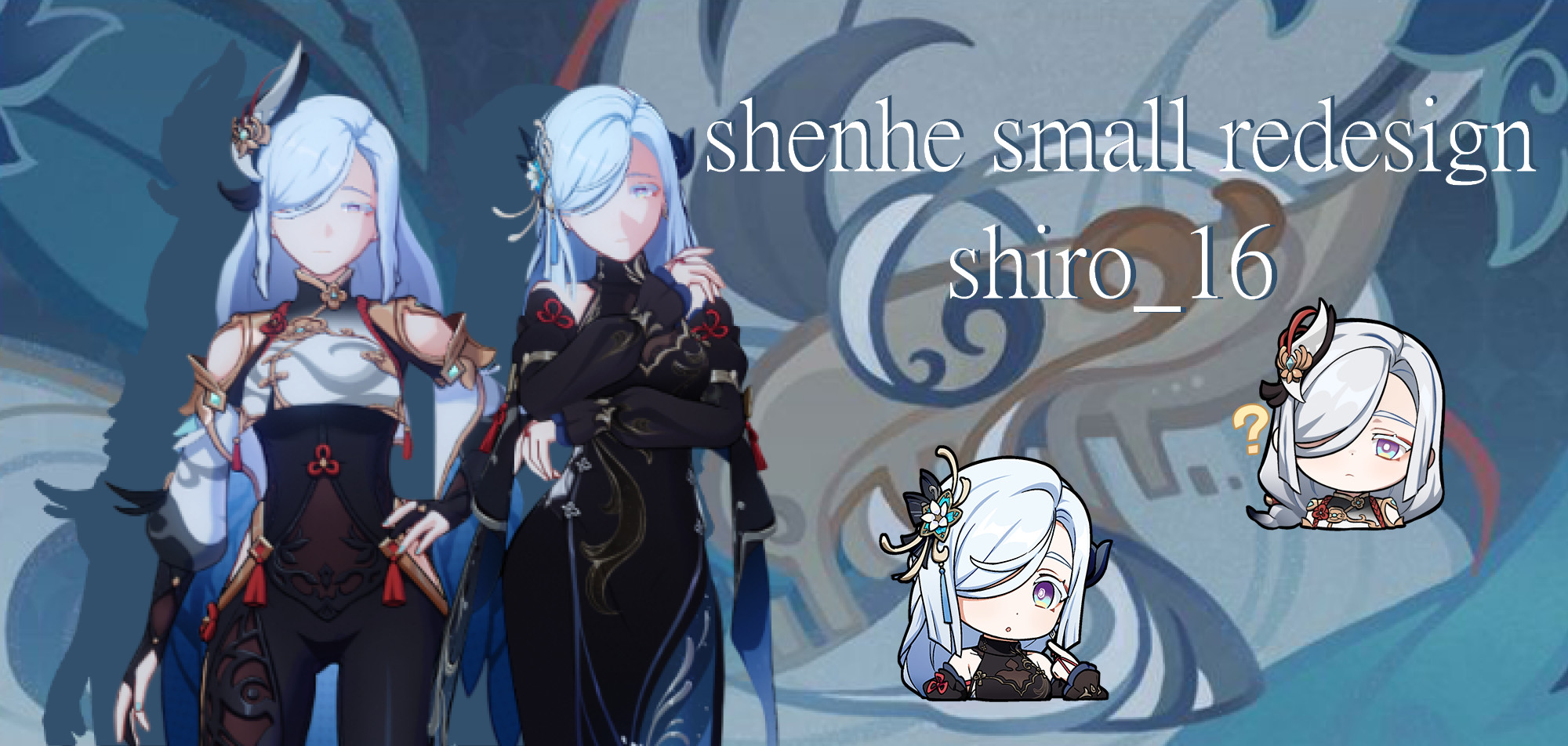 Shenhe small redesign Mod for Genshin Impact | GI Mods