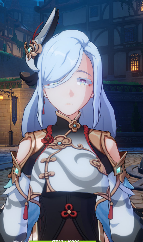 Shenhe small redesign Mod for Genshin Impact | GI Mods