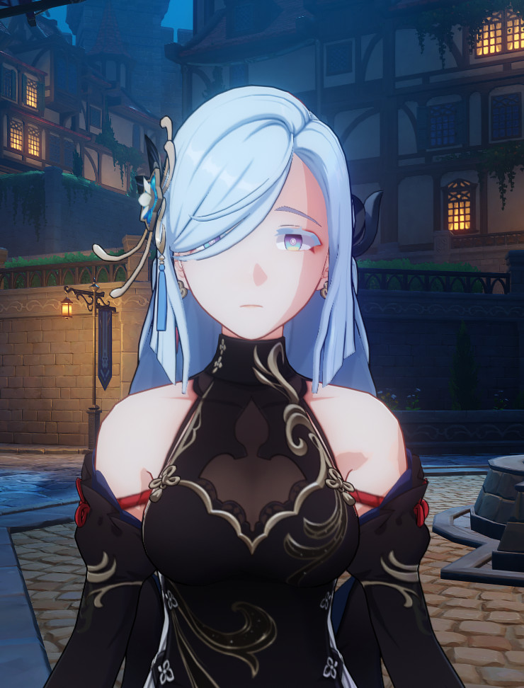 Shenhe small redesign Mod for Genshin Impact | GI Mods