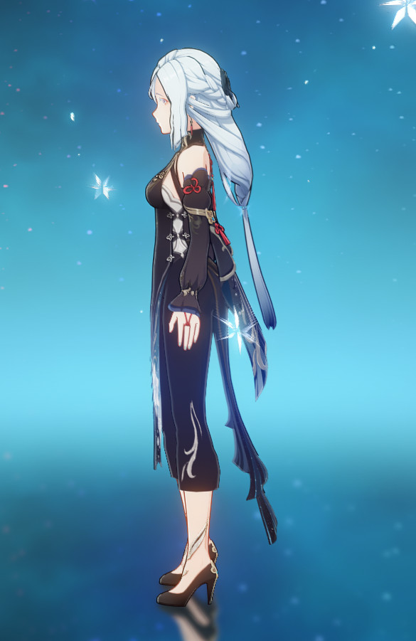 Shenhe small redesign Mod for Genshin Impact | GI Mods
