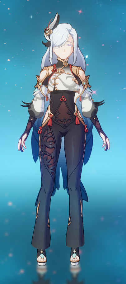 Shenhe small redesign Mod for Genshin Impact | GI Mods
