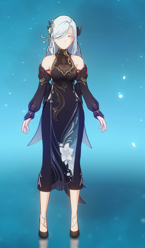 Shenhe small redesign Mod for Genshin Impact | GI Mods