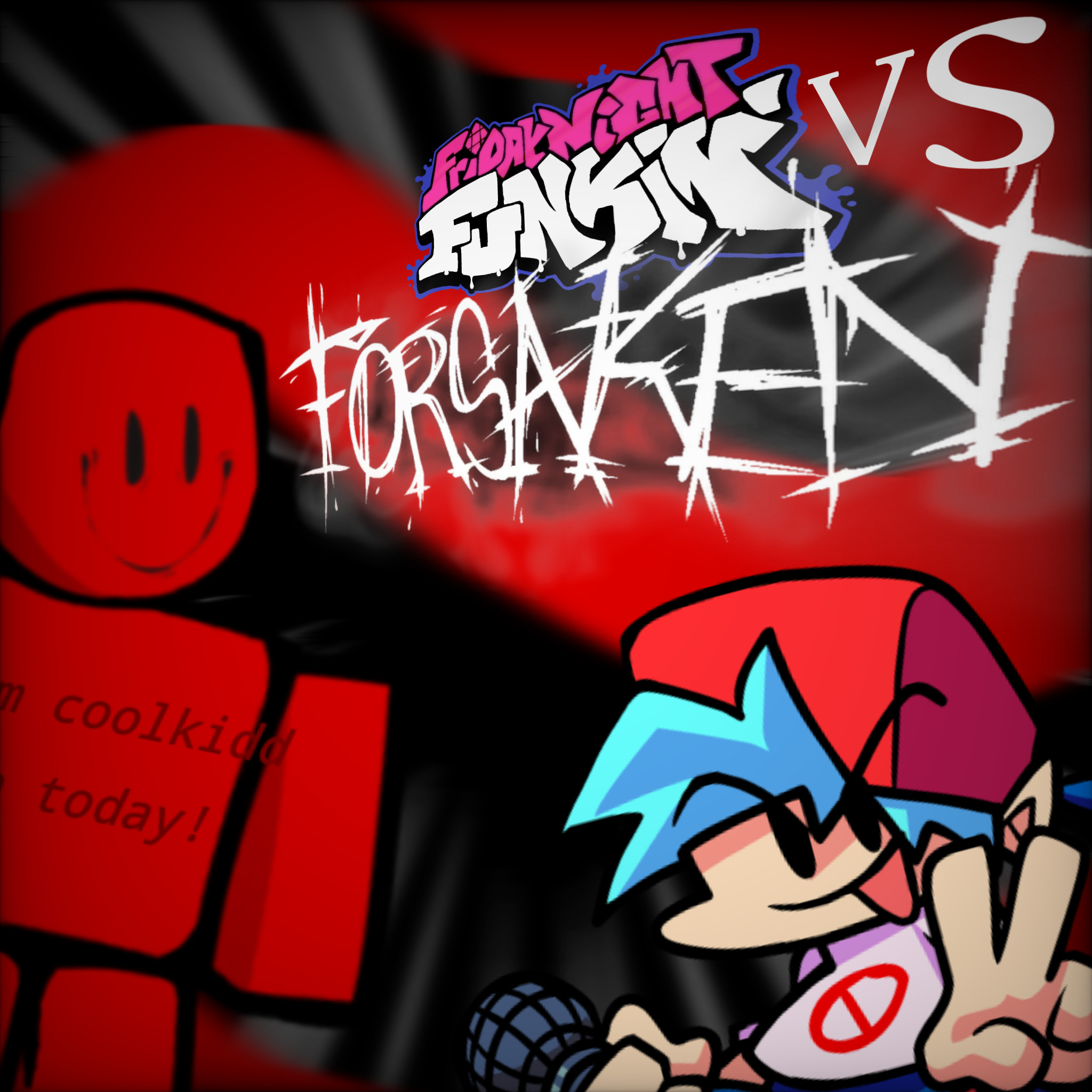 fnf vs Forsaken v1 Mod for Friday Night Funkin' | FNF Mods