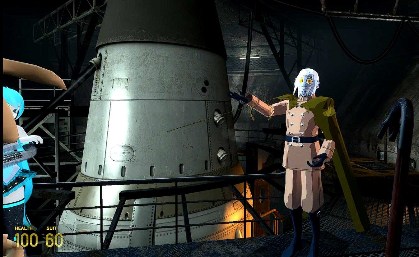 Robo_Murakumo as Magnusson (VO Included) Mod for Half-Life 2 | HL2 Mods