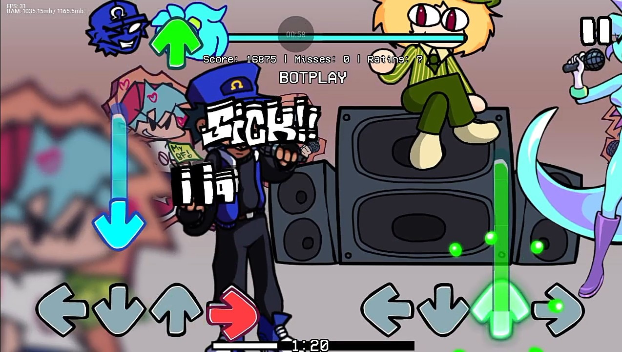 Vs Sky Reborn but Every Turn a Different Characte Mod for Friday Night Funkin' | FNF Mods