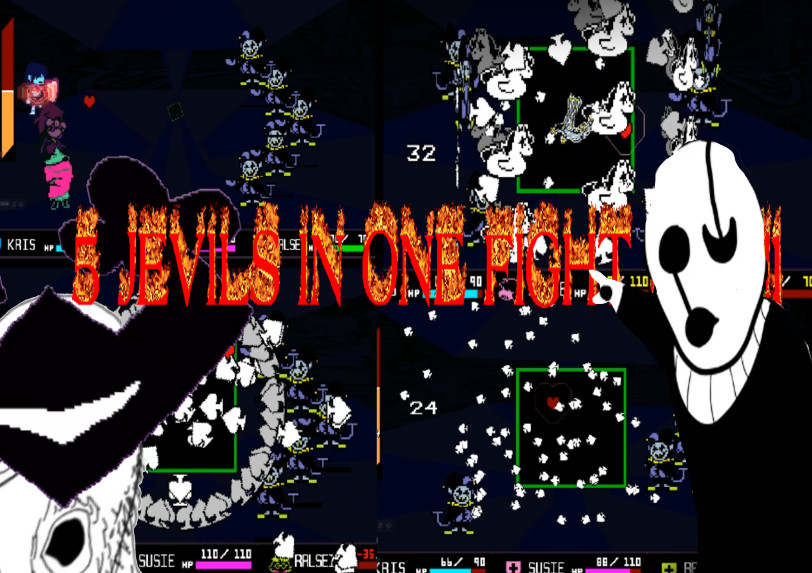 Quintuple Jevil Mod Mod for Deltarune | DR Mods