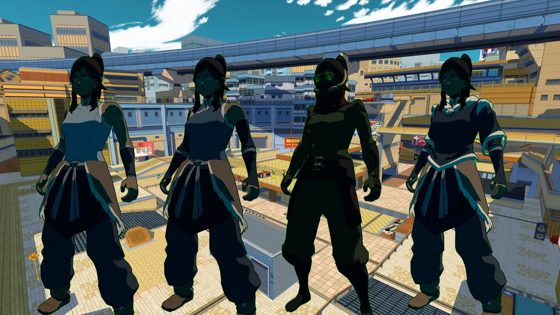 Platinum Games Korra Mod for Bomb Rush Cyberfunk | BRC Mods