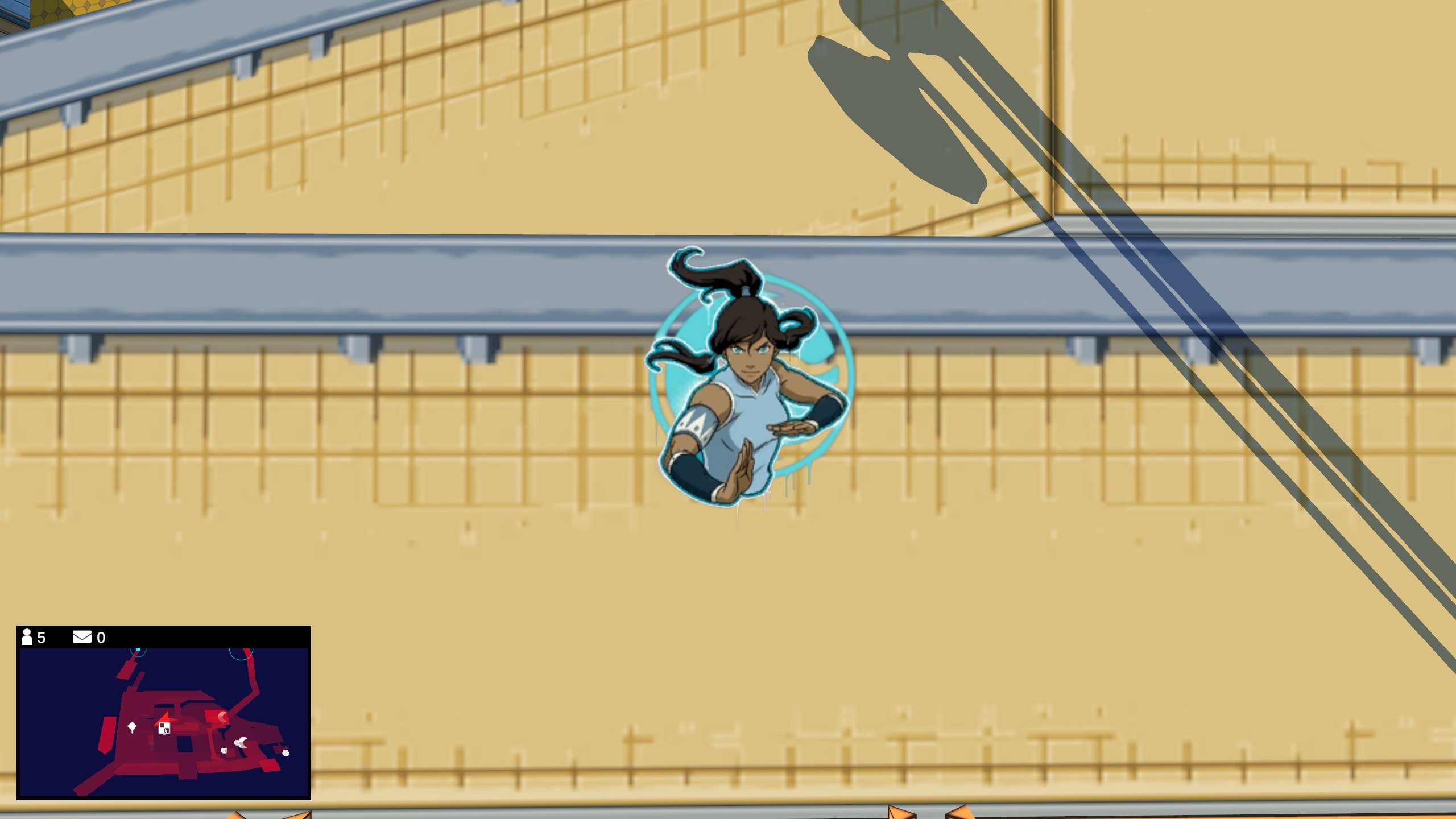 Platinum Games Korra Mod for Bomb Rush Cyberfunk | BRC Mods