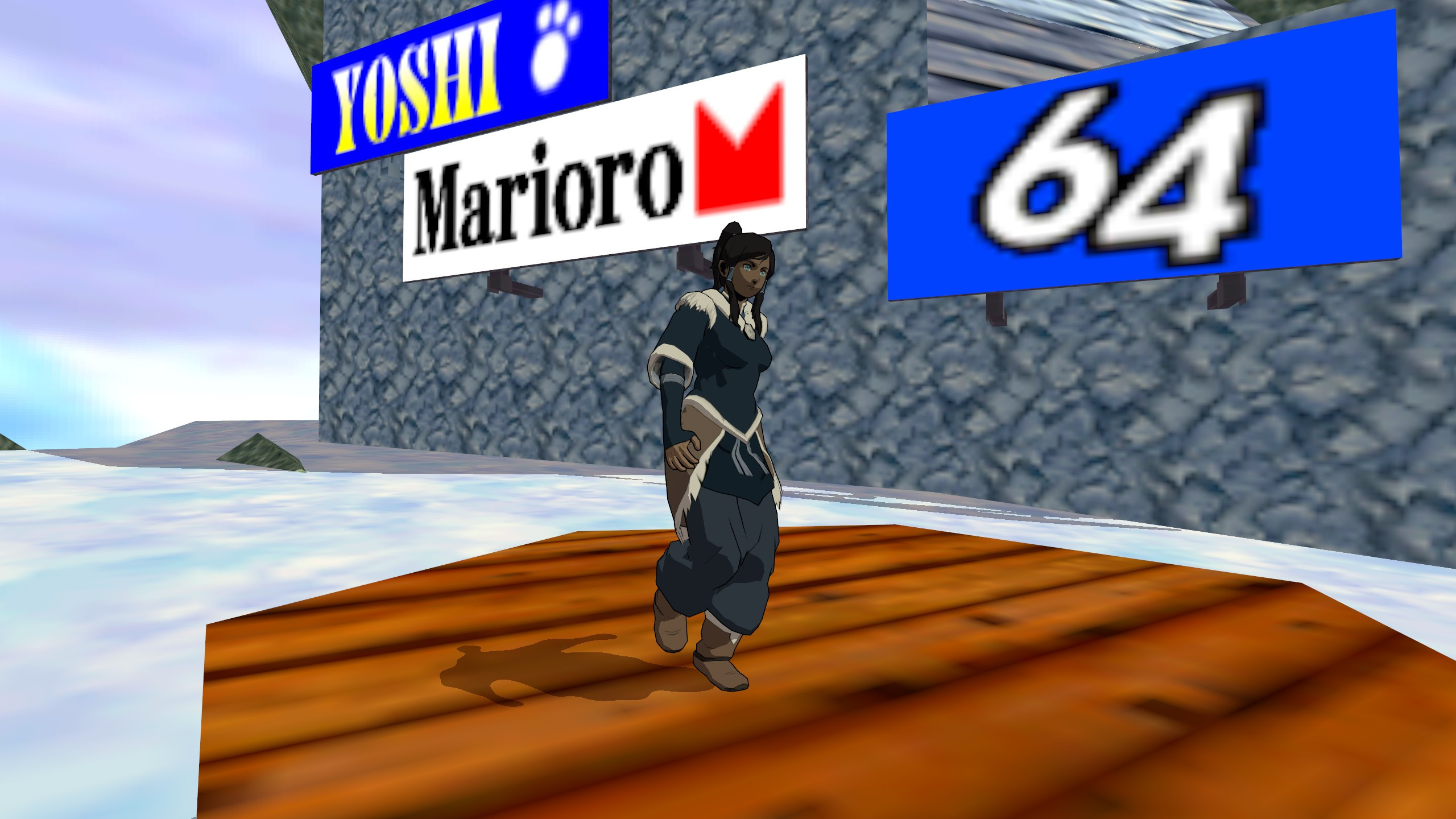 Platinum Games Korra Mod for Bomb Rush Cyberfunk | BRC Mods