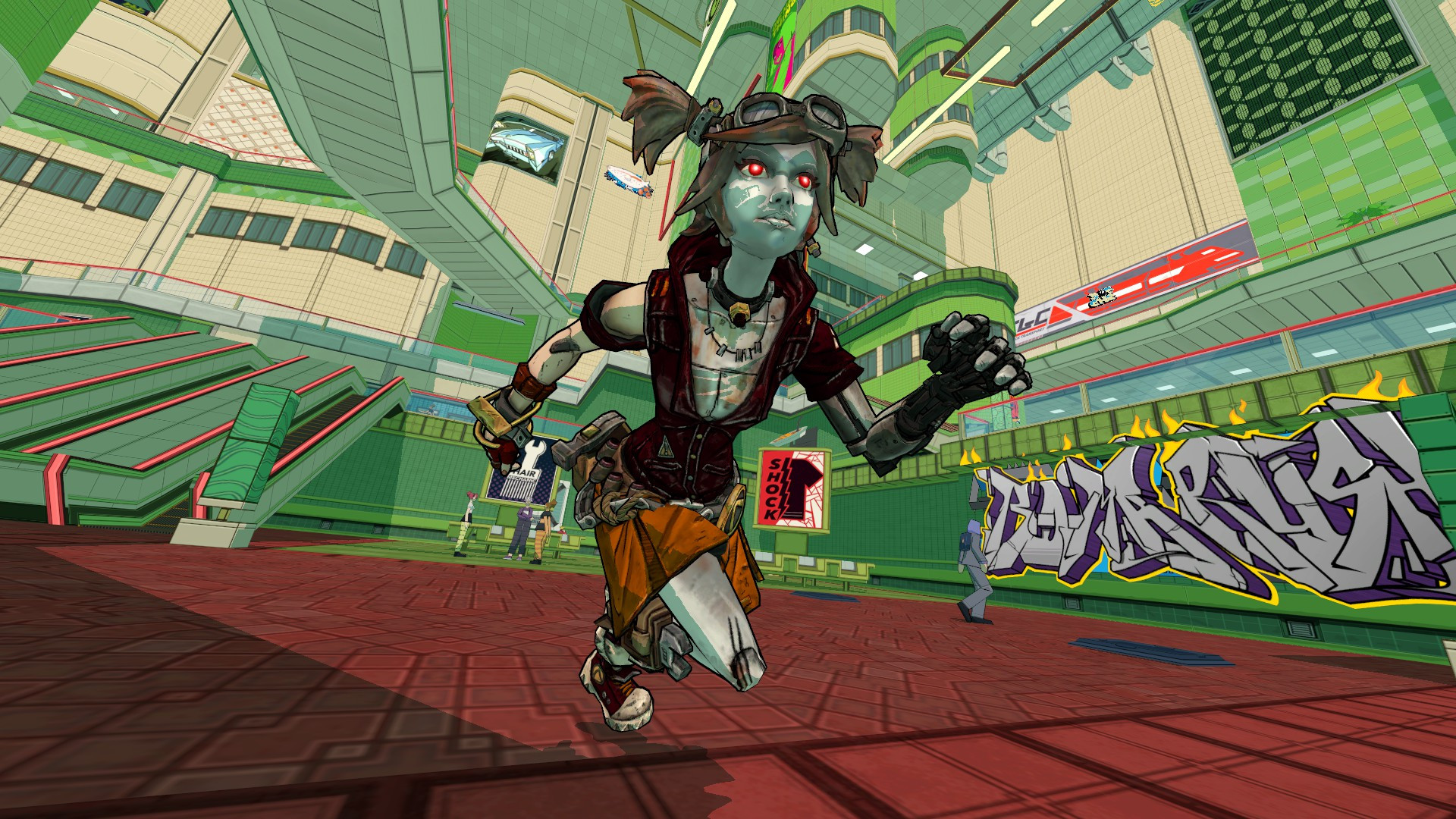 [SENSITIVE CONTENT] Gaige (Borderlands 2) Mod for Bomb Rush Cyberfunk ...