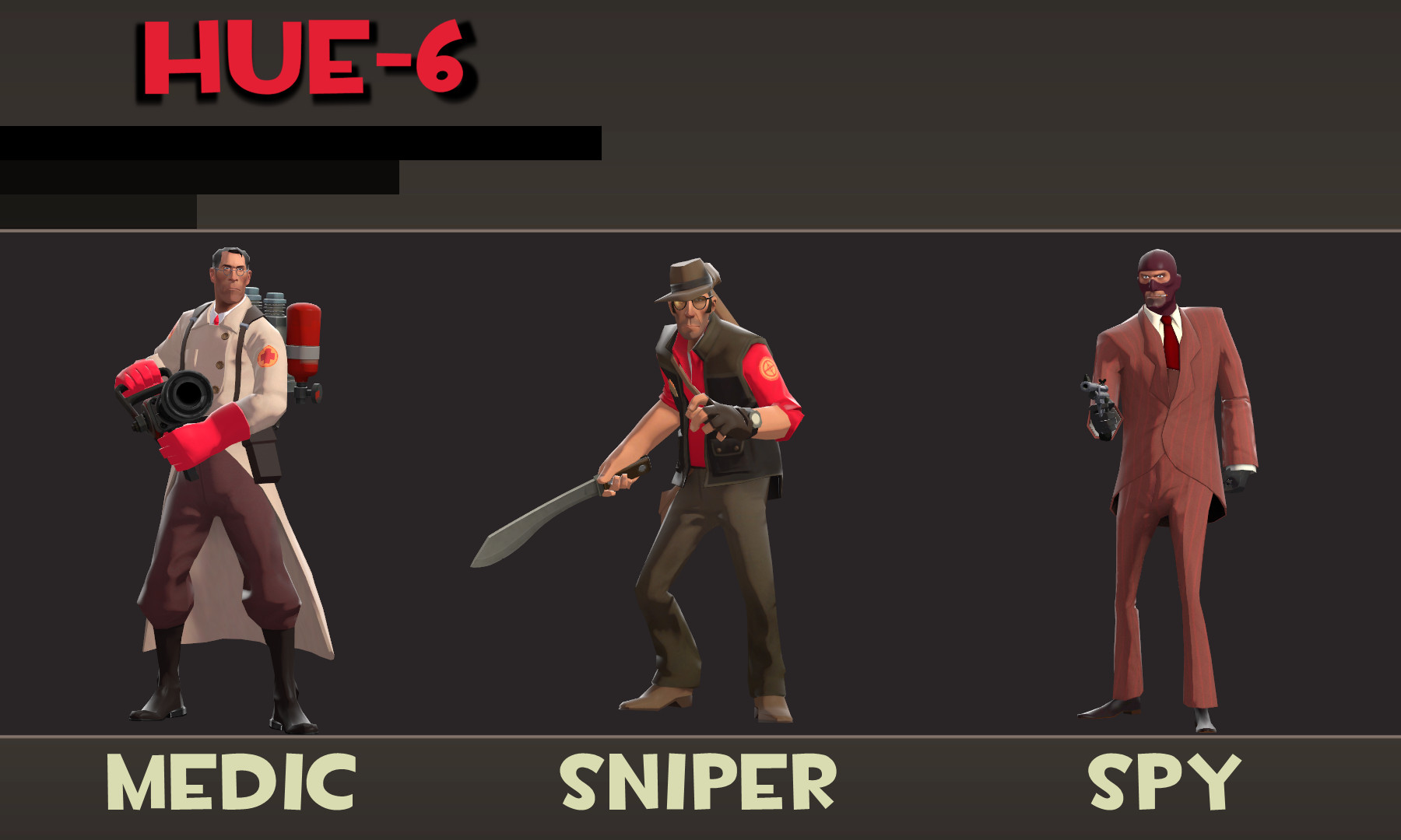Hue-6 RED Team Hue & Sat Shift Mod for Team Fortress 2 Classified ...