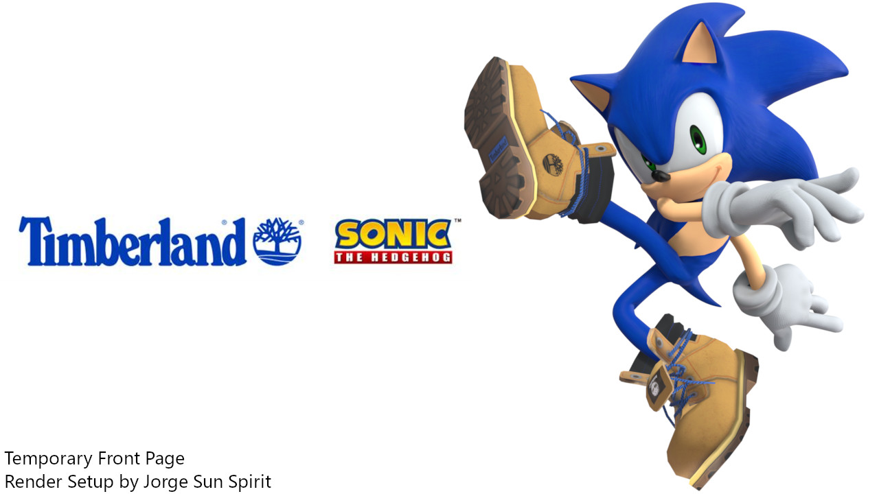 Timberland Shoes Sonic Mod for Super Smash Bros. Ultimate | SSBU Mods
