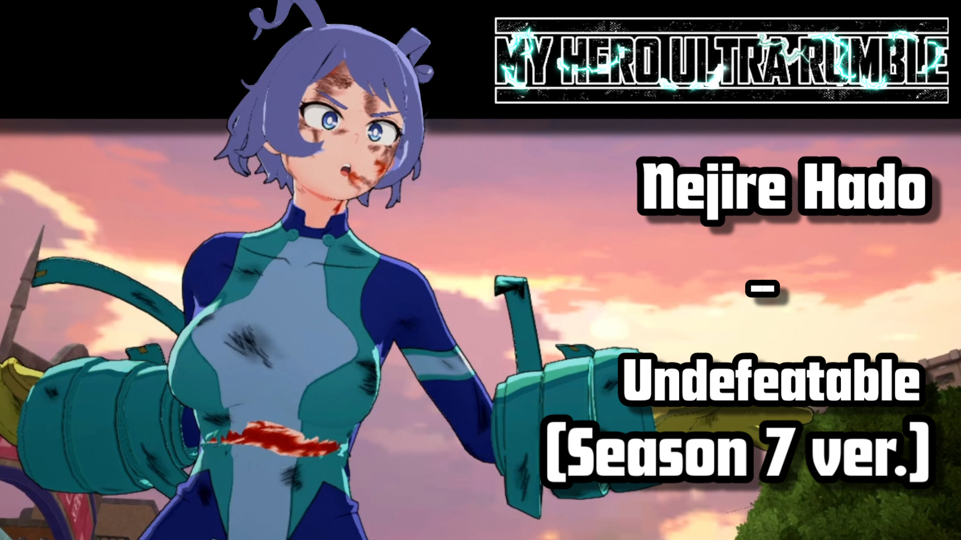 Nejire Hado - Undefeatable [Season 7 ver.] Mod for My Hero Ultra Rumble ...