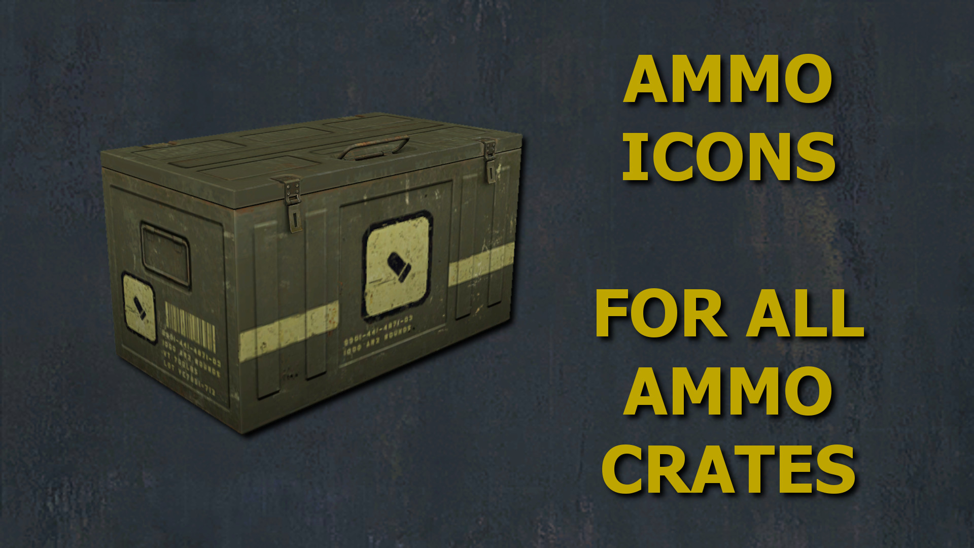 Ammo Icons for all Ammo Crates Mod for Half-Life 2 | HL2 Mods