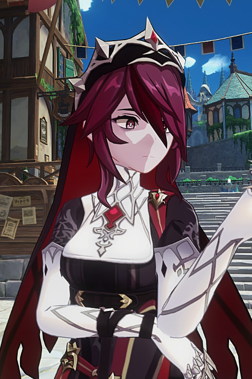 Rosaria Face Rework Mod for Genshin Impact | GI Mods