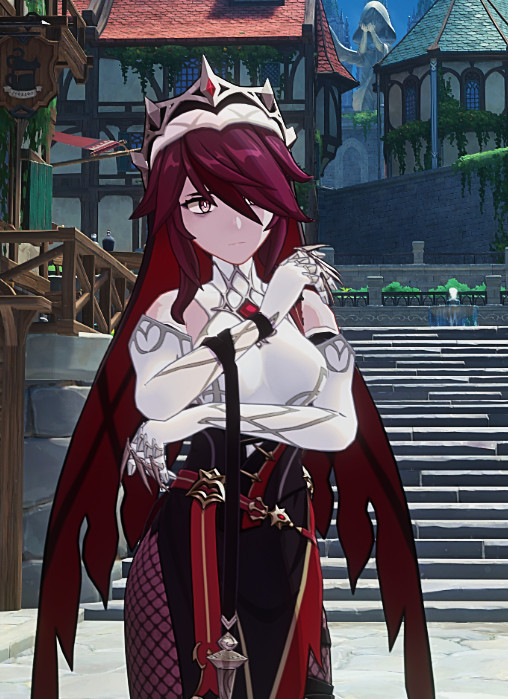 Rosaria Face Rework Mod for Genshin Impact | GI Mods