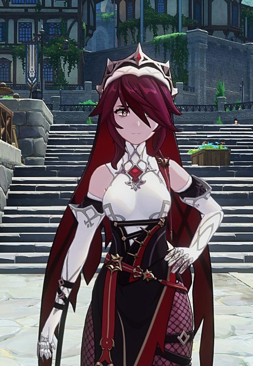 Rosaria Face Rework Mod for Genshin Impact | GI Mods