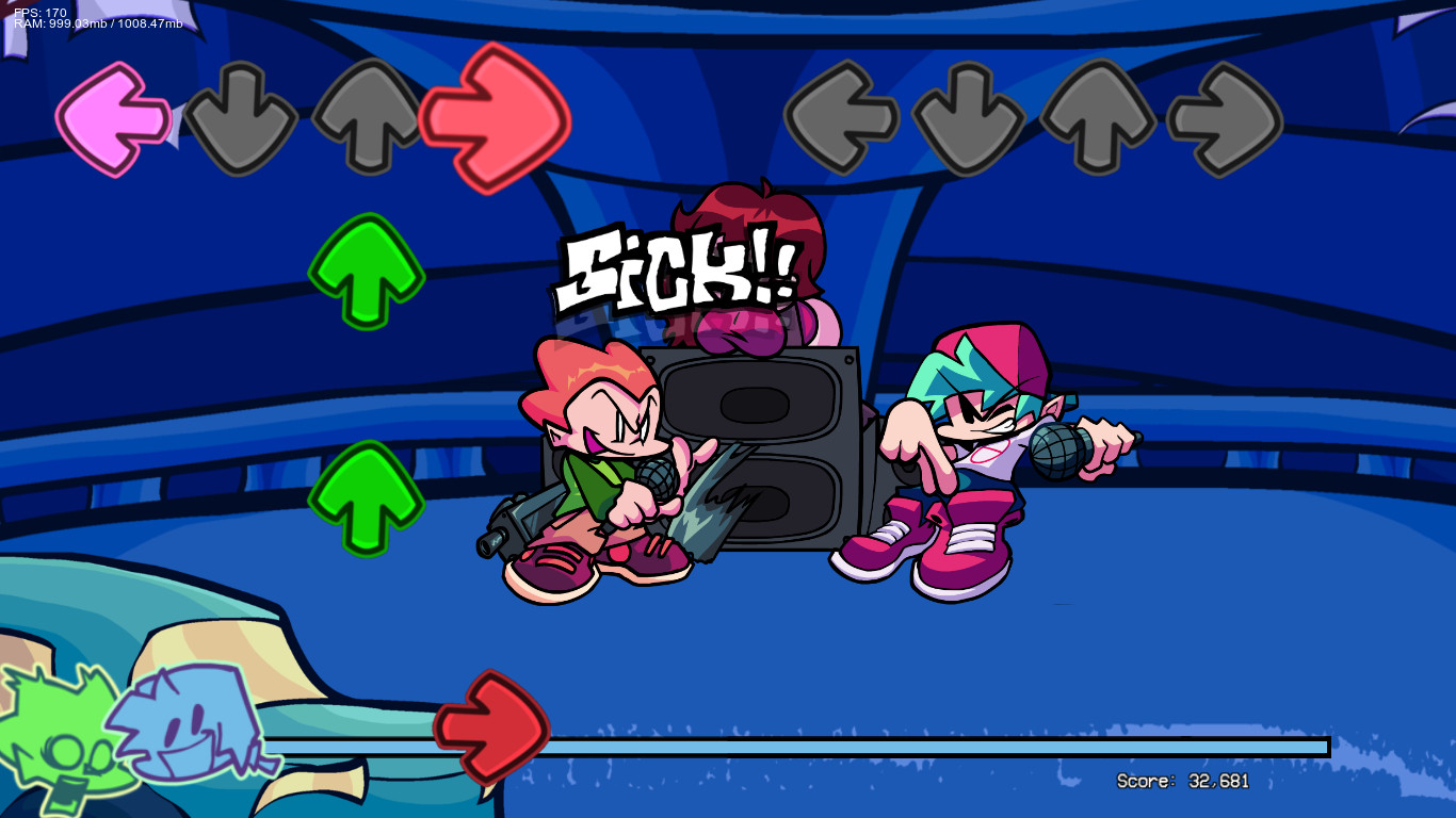 Hev Skins Old Designs V Slice Port Mod for Friday Night Funkin' | FNF Mods