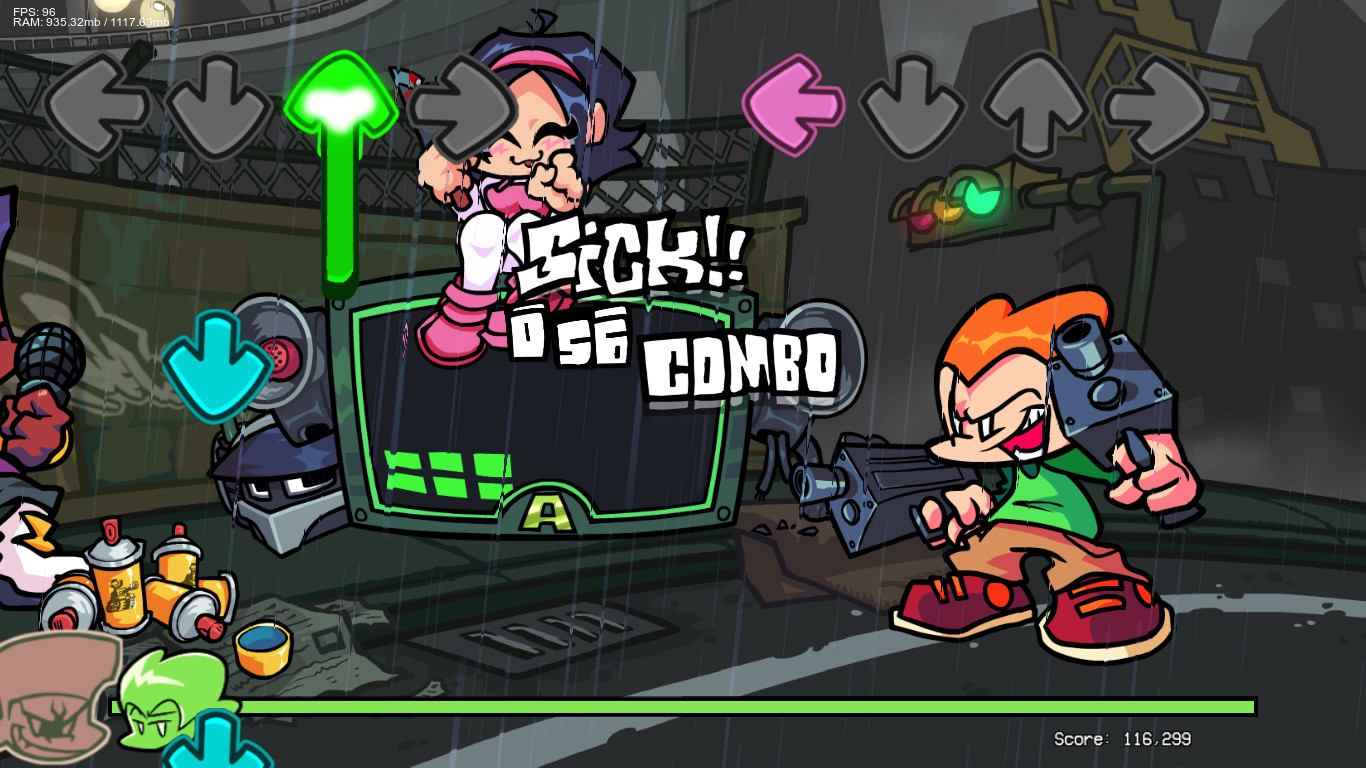 Hev Skins Old Designs V Slice Port Mod for Friday Night Funkin' | FNF Mods