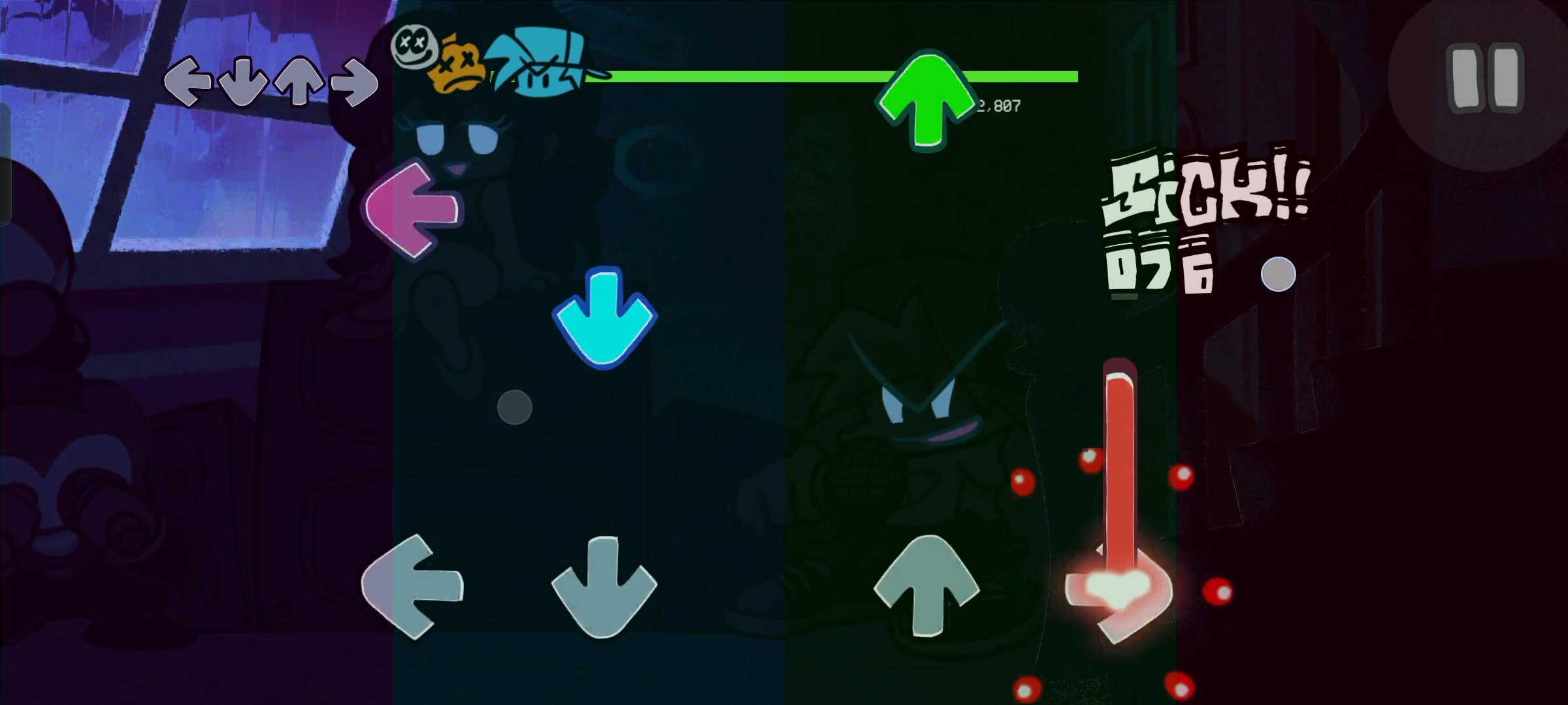 Fnf Mobile Hitbox Definitive (Transparente Custom) Mod for Friday Night ...