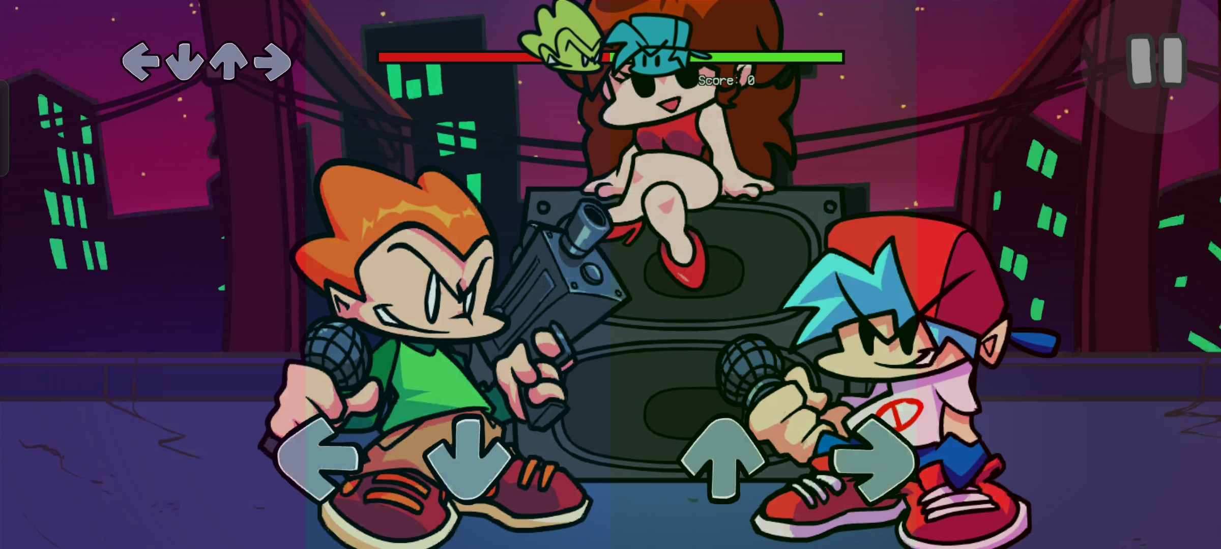 Fnf Mobile Hitbox Definitive (Transparente Custom) Mod for Friday Night ...