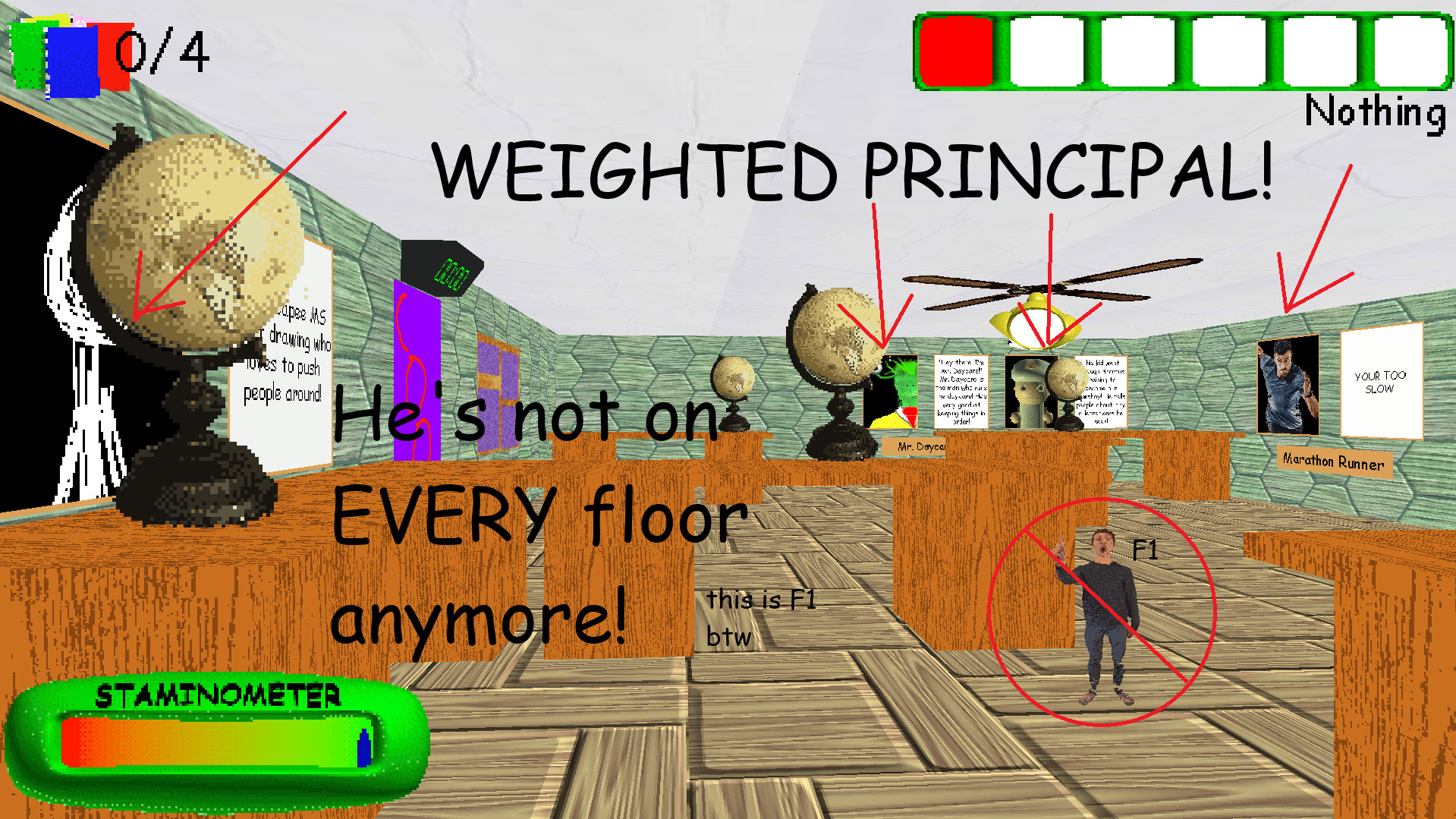 (0.13.x) Weighted Principal Mod for Baldi's Basics | Baldi Mods