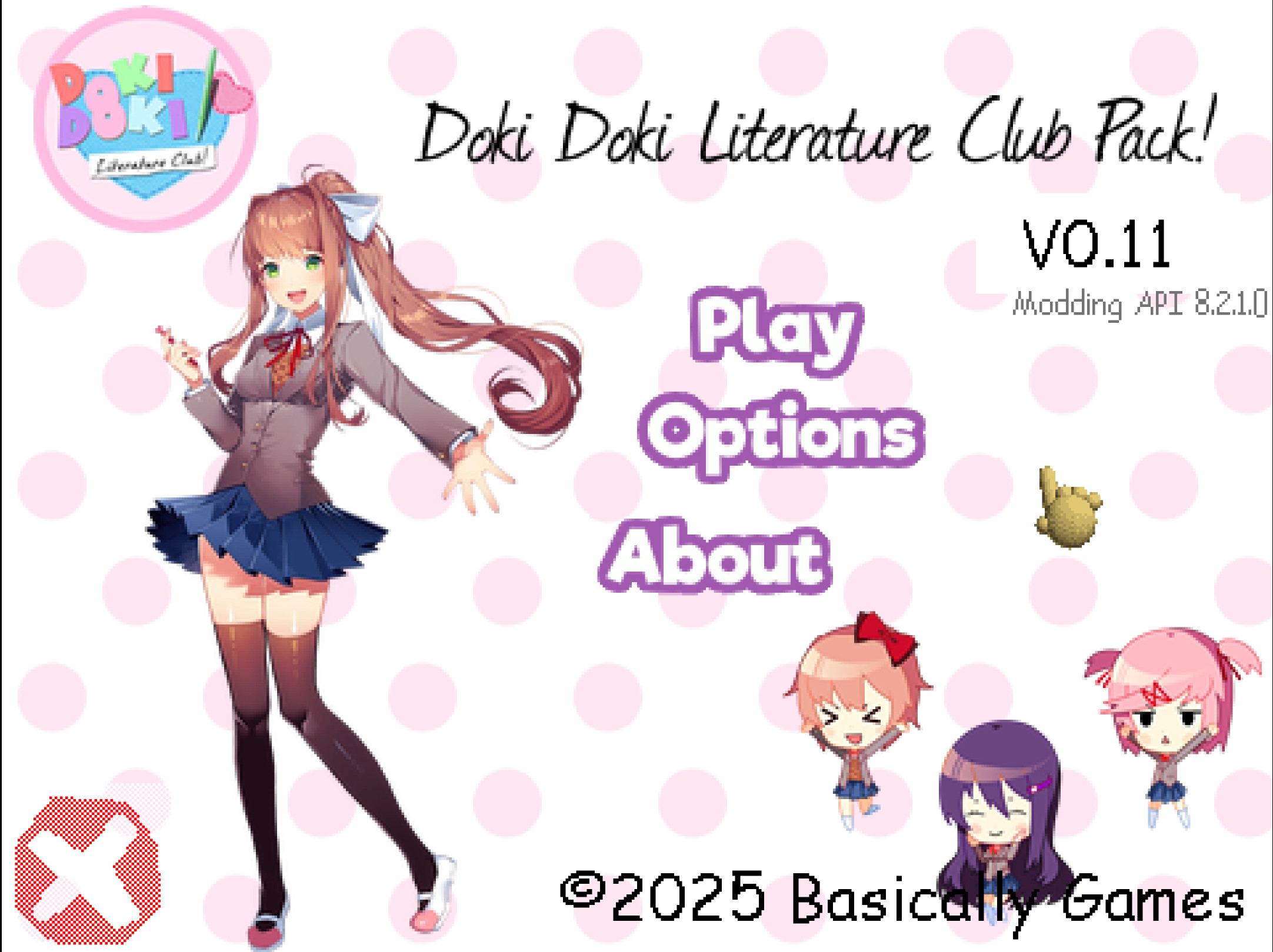 Doki Doki Literature Club Pack! Mod for Baldi's Basics | Baldi Mods