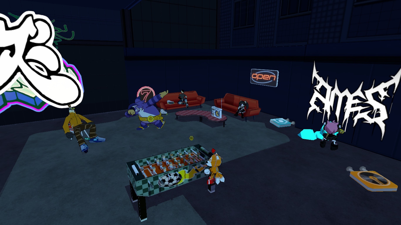 Amy Rose (Alt-Goth Version) Mod for Bomb Rush Cyberfunk | BRC Mods