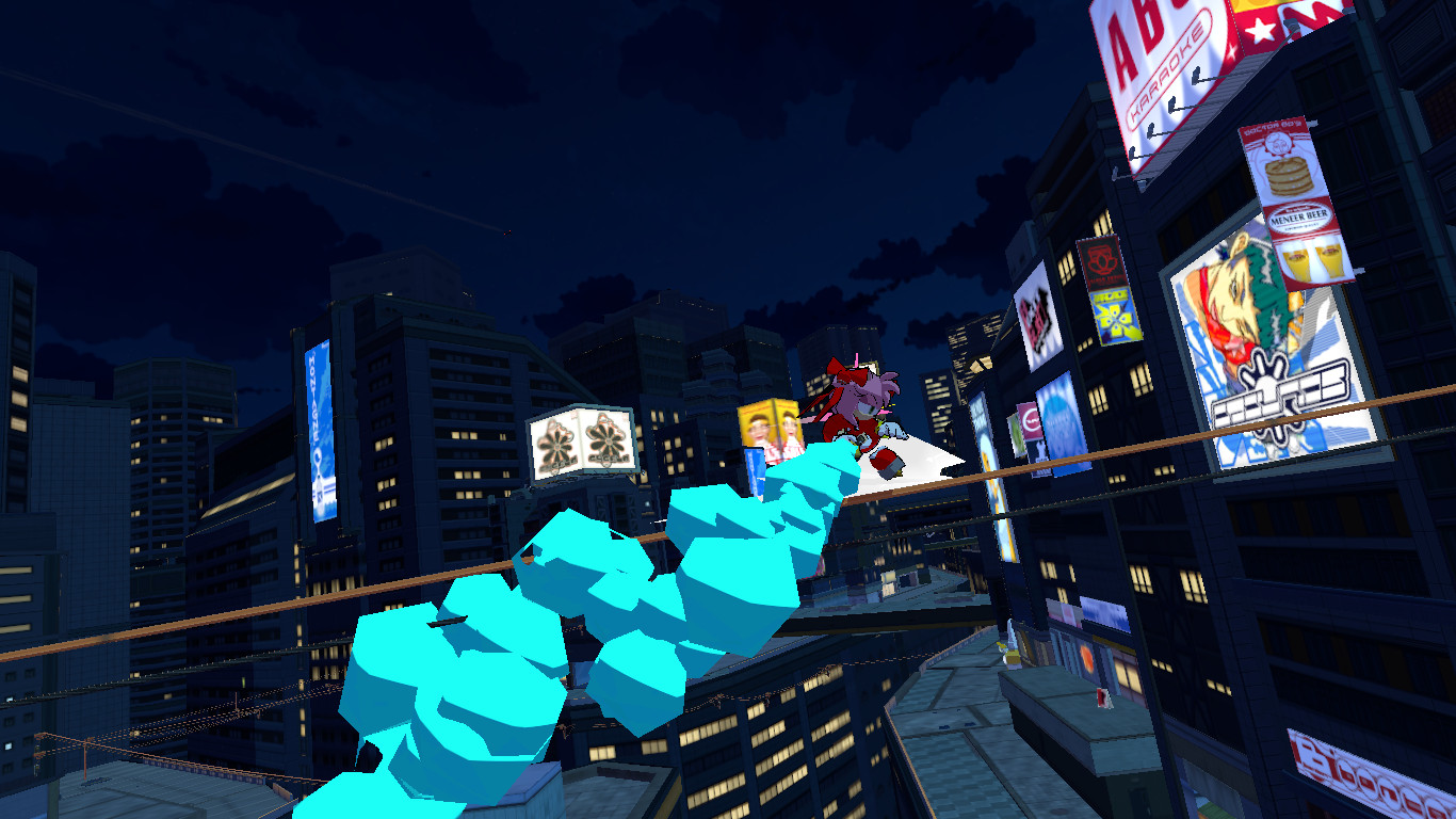 Amy Rose (Alt-Goth Version) Mod for Bomb Rush Cyberfunk | BRC Mods