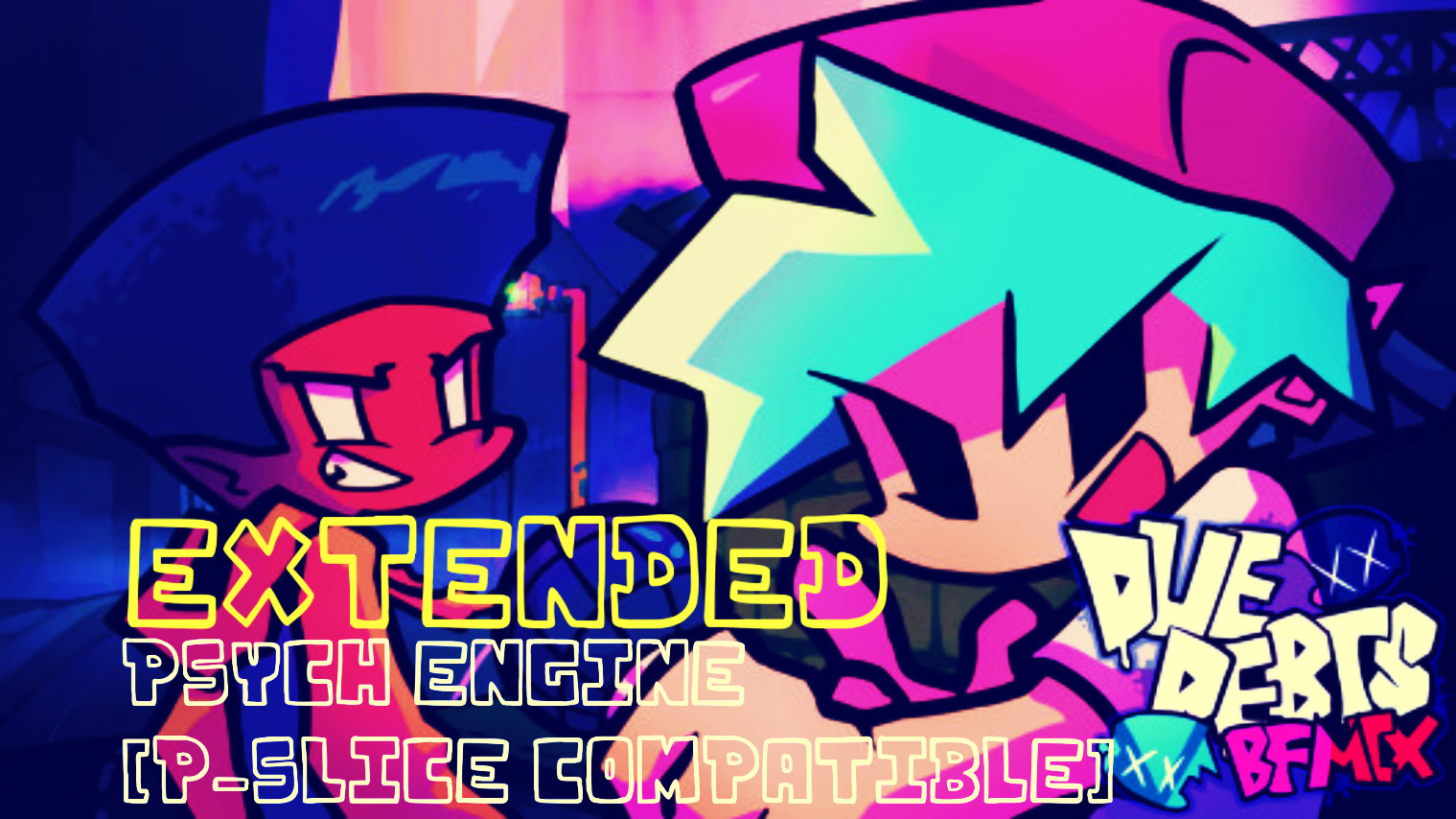 Due Debts BF Mix Extended Mod for Friday Night Funkin' | FNF Mods