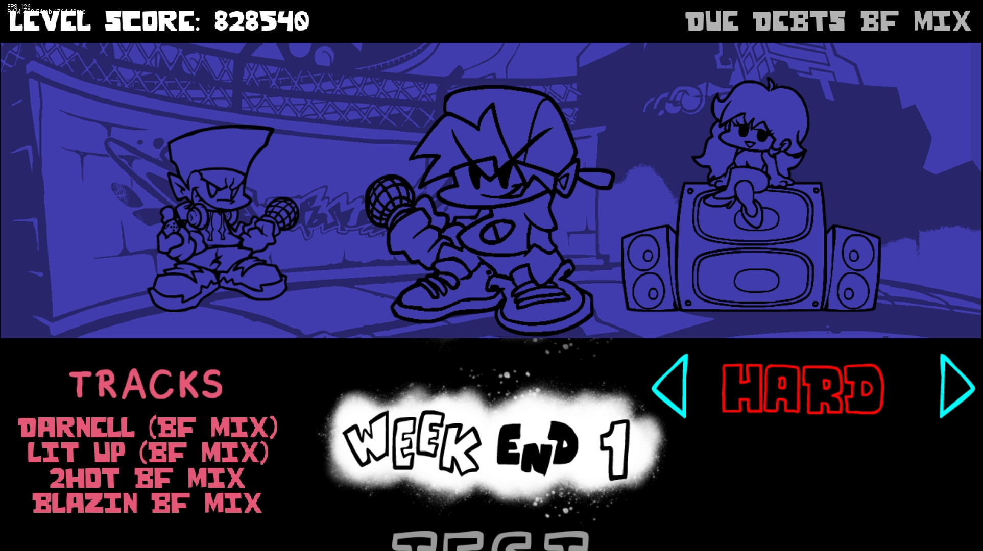 Due Debts BF Mix Extended Mod for Friday Night Funkin' | FNF Mods